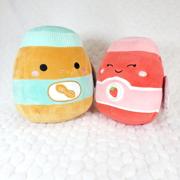 Squishmallows | Toys | Bnwt Peanut Butter And Strawberry Jam Antoine ...